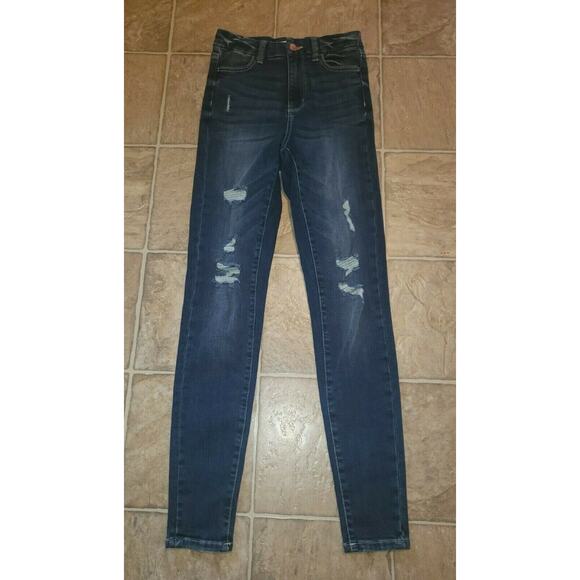 bp | Jeans | New Bp High Rise Curvy Denim Jeans Distressed 3 Inseam K3 ...